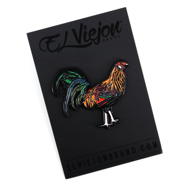 Gallo Colorado Pin (1pc) – El Viejon Brand